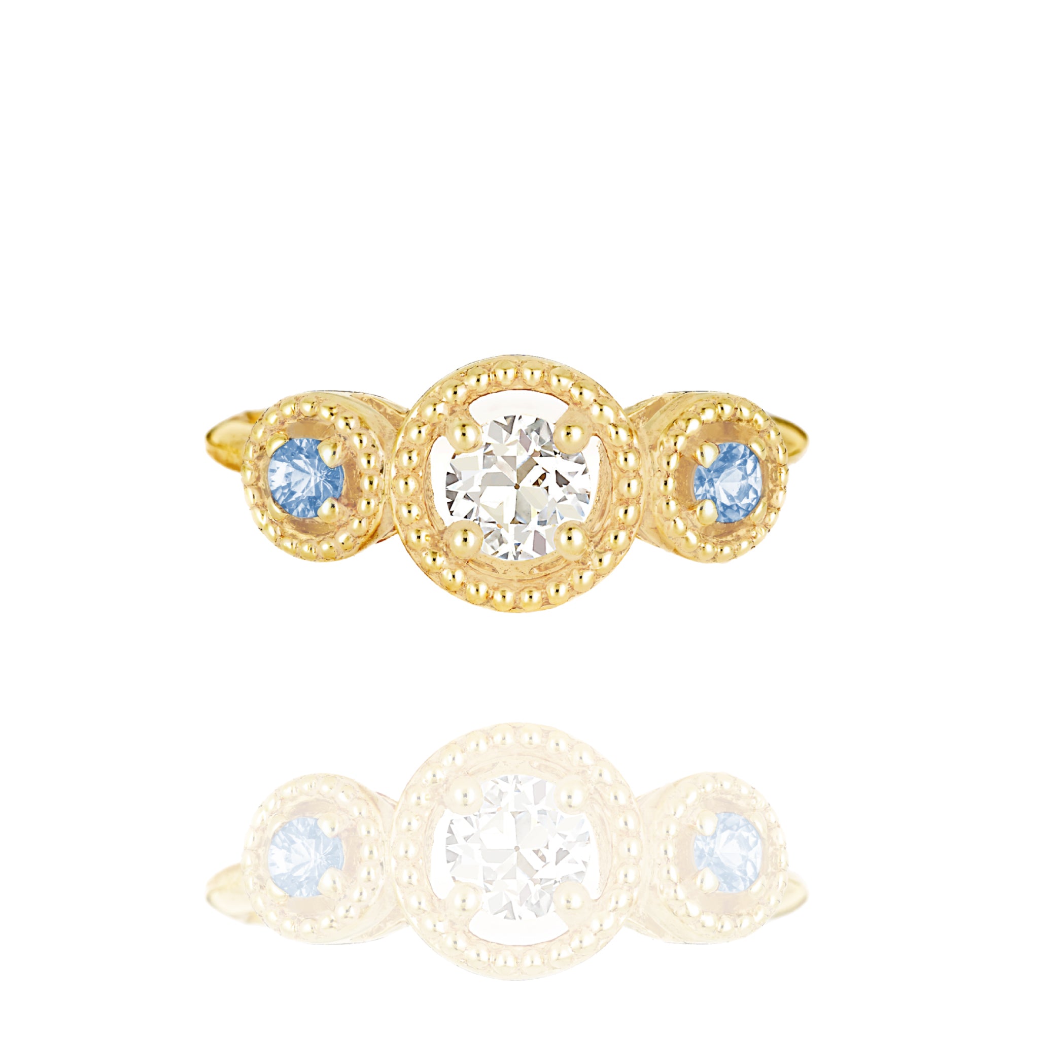 Floating Gem Pinky Ring – Renn New York