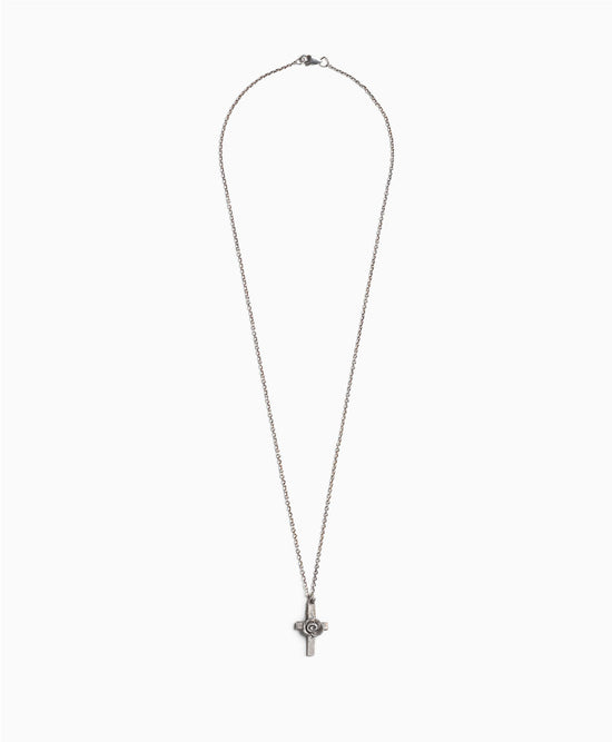 Rosette Cross Necklace – Renn New York